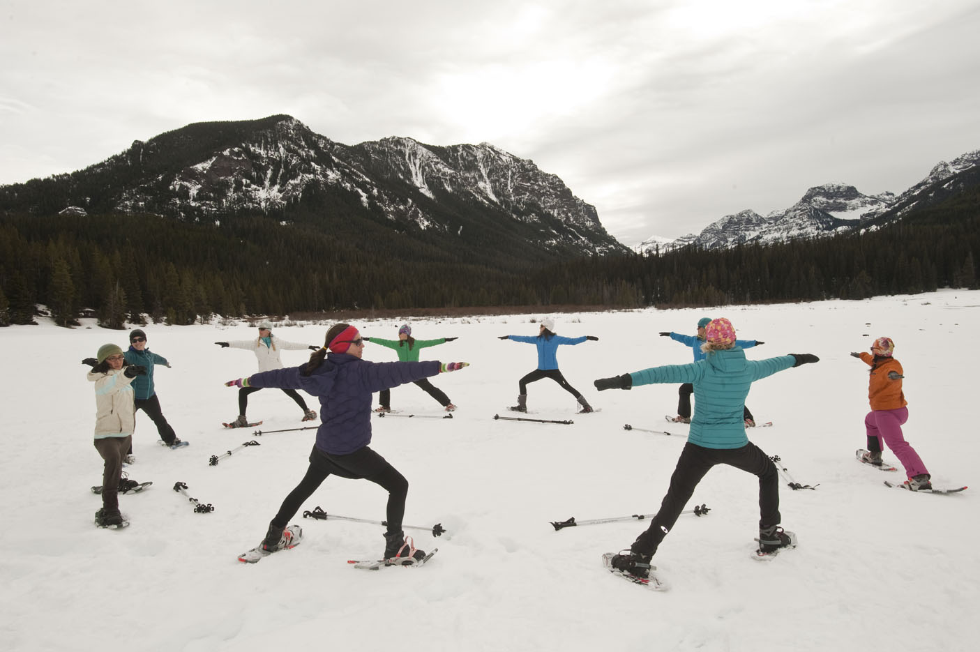 Snow + Yoga = Snowga - The Last Best Plates